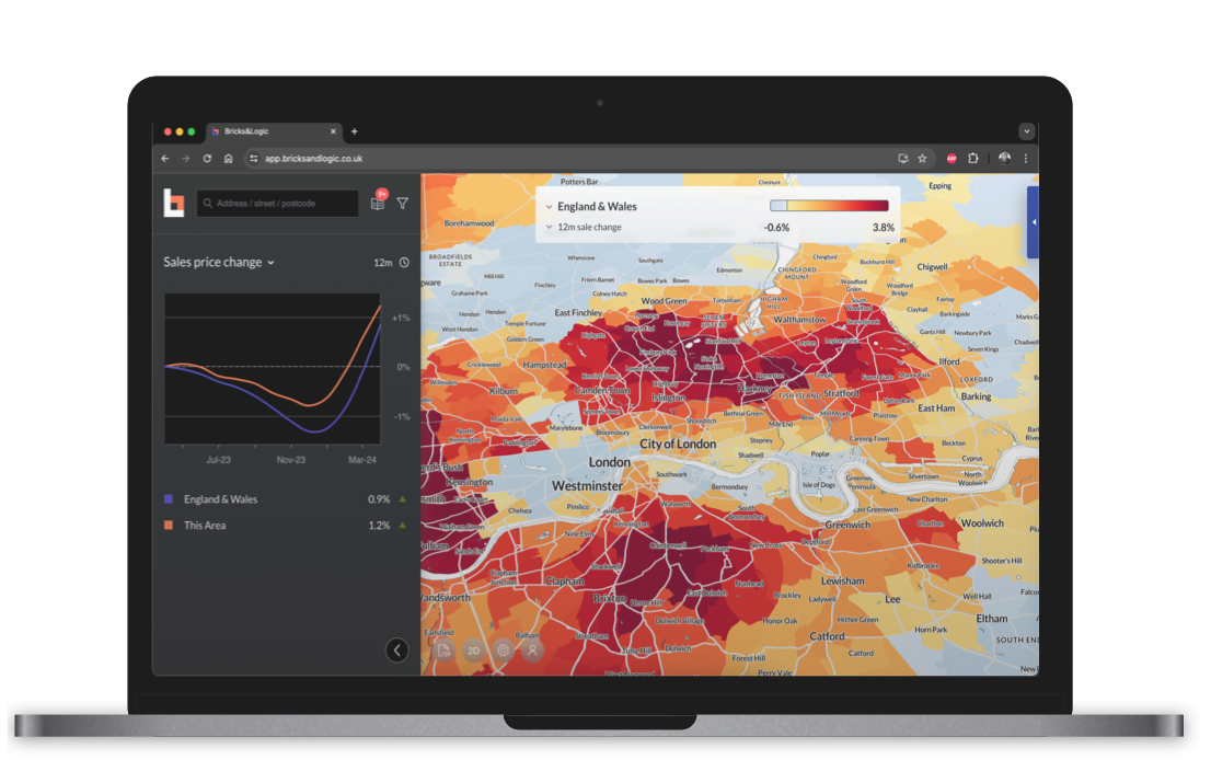 house price heat map