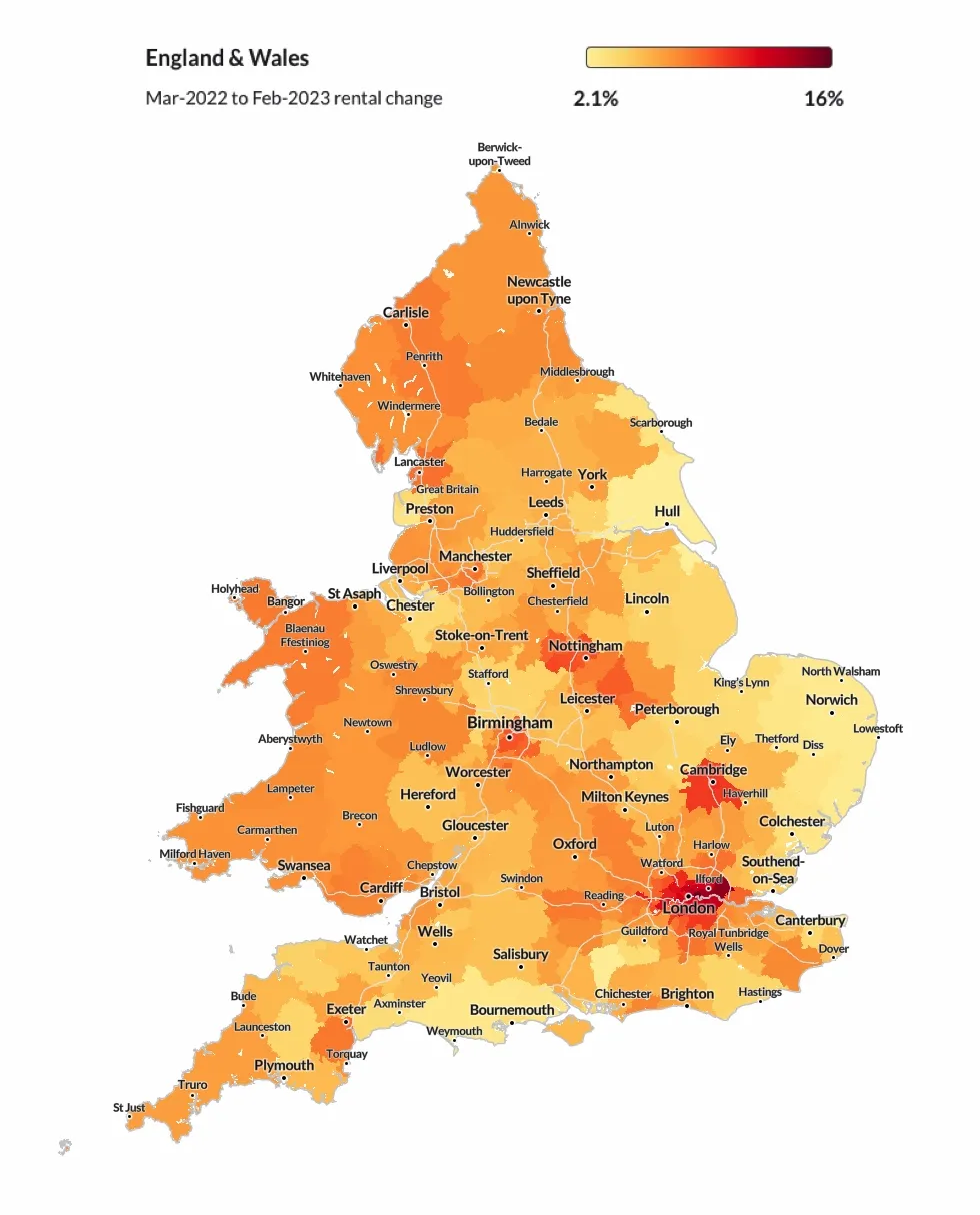 house price heat map